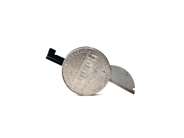 Tiny Inconspicuous Handcuff Key | Easy-to-Attach | Covert | USA Made